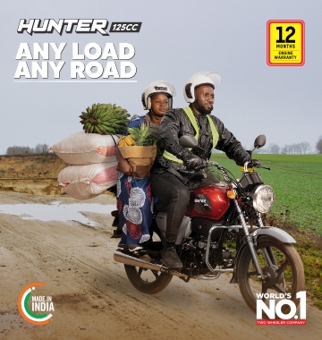 Hero Hunter 125 | Price, Mileage, Images, Colours, Specifications